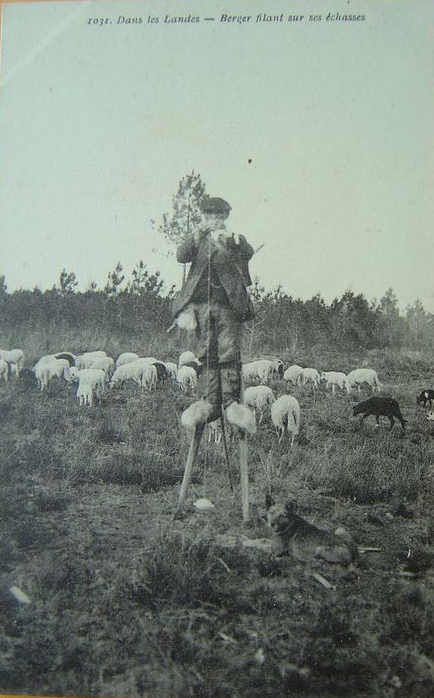‘Tchangues’ or mobile Shepherds on stilts – Wool Alliance for Social Agency